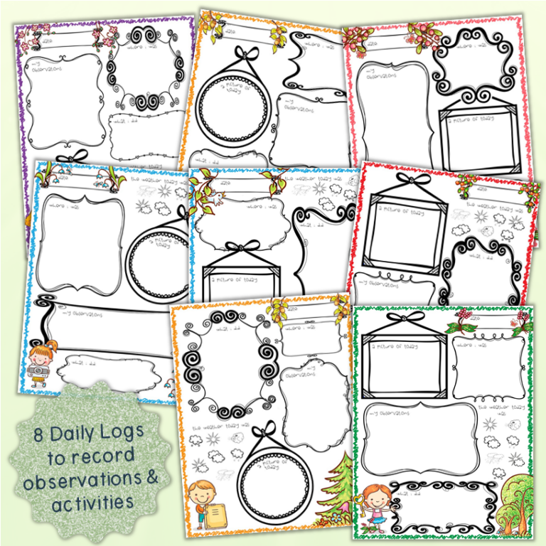 Nature Journal for Outdoor Exploration and Summer Vacation | Made By ...