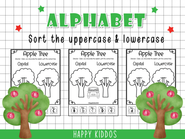 Alphabet Sort the Uppercase & Lowercase - Made By Teachers