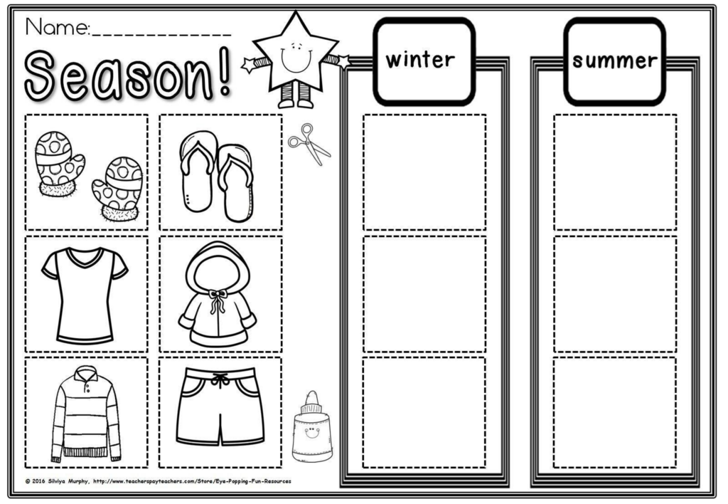 weather and season worksheets - Made By Teachers