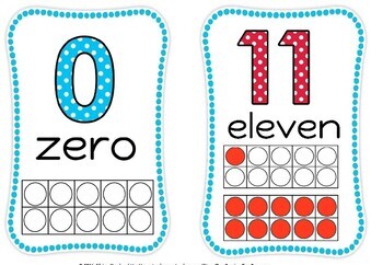 Number Flash Cards | Made By Teachers