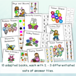 May Flowers & Bugs Adapted books - Made By Teachers