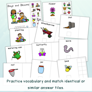 May Flowers & Bugs Adapted books - Made By Teachers