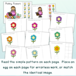 May Flowers & Bugs Adapted books - Made By Teachers