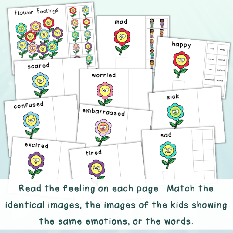 May Flowers & Bugs Adapted books - Made By Teachers