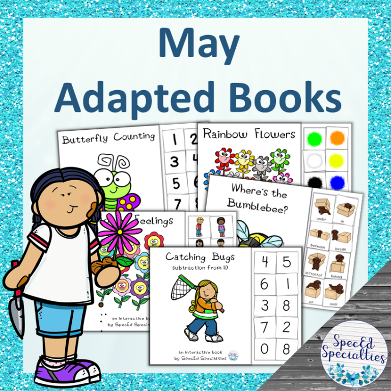 May Flowers & Bugs Adapted books - Made By Teachers
