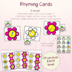 May Task Boxes (Flower & Bugs) - Made By Teachers