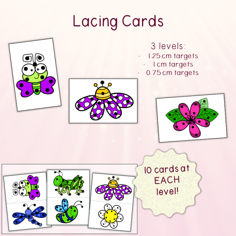 May Task Boxes (Flower & Bugs) - Made By Teachers