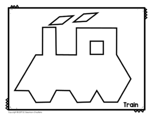 Pattern Block Design Cards- Set 1 - Made By Teachers