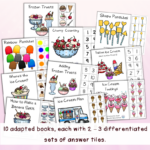 End of the Year Ice Cream Adapted Books for June - Made By Teachers
