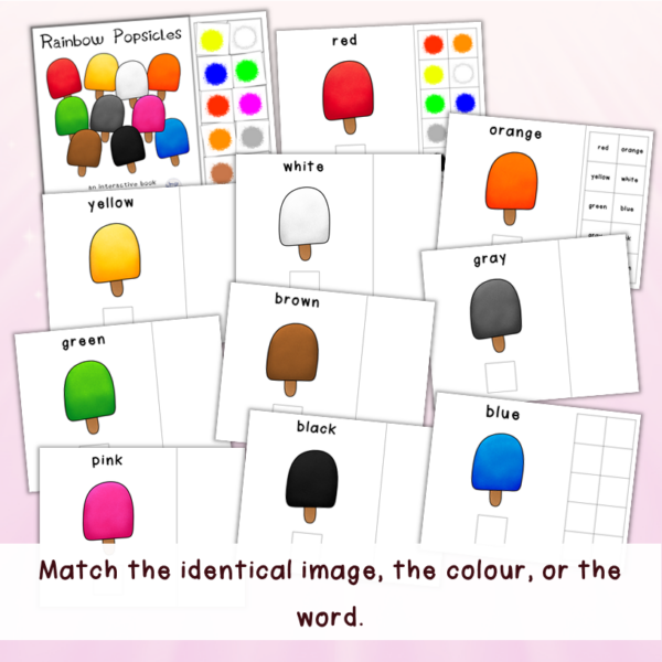 End of the Year Ice Cream Adapted Books for June - Made By Teachers