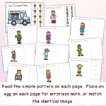 End of the Year Ice Cream Adapted Books for June - Made By Teachers