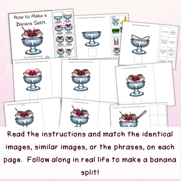 End of the Year Ice Cream Adapted Books for June - Made By Teachers