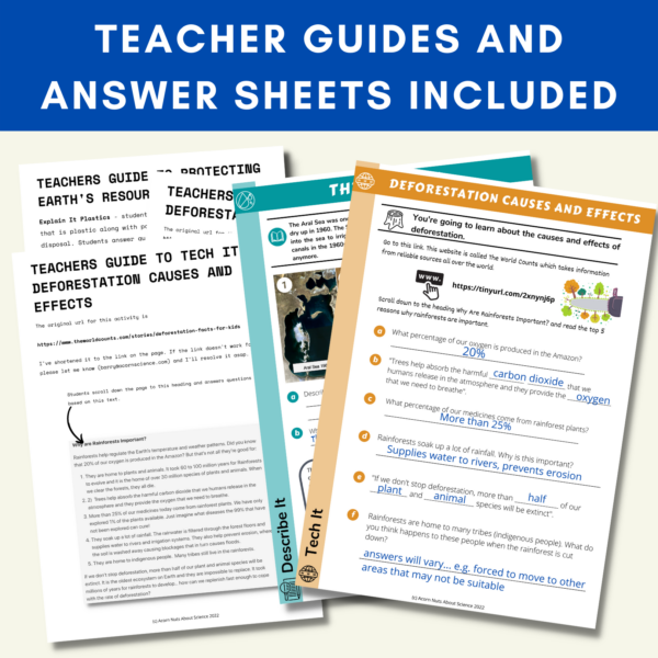 Human Impact on The Environment NGSS 5-ESS3-1 Grade 5 | Made By Teachers