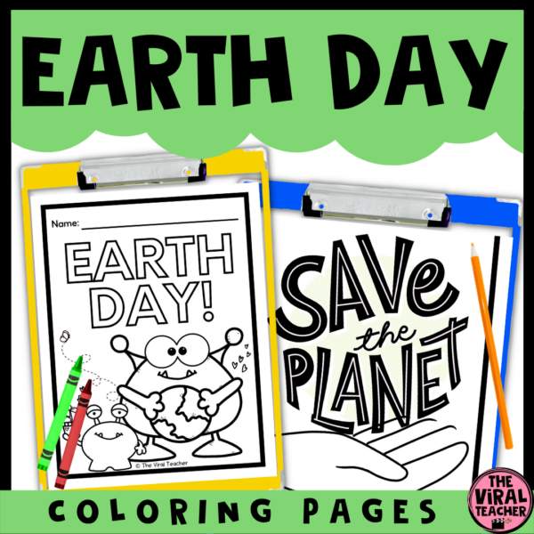 Earth Day Coloring Pages - Made By Teachers