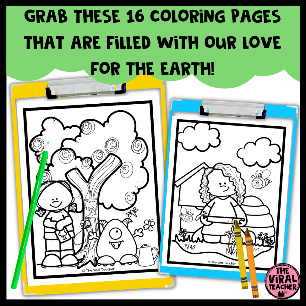 Earth Day Coloring Pages - Made By Teachers