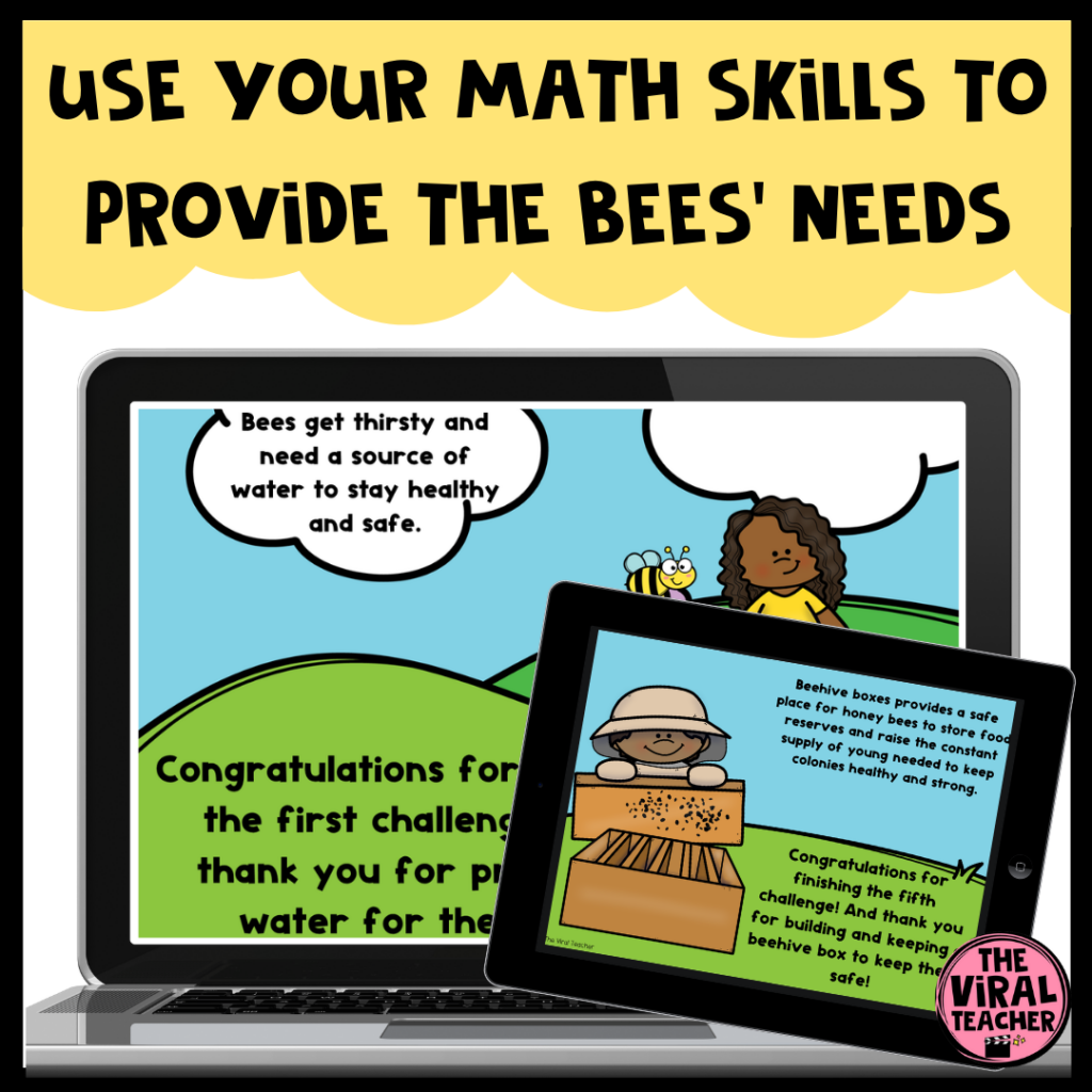 Earth Day Math Digital Escape Room Google Slides™ Activity for ...