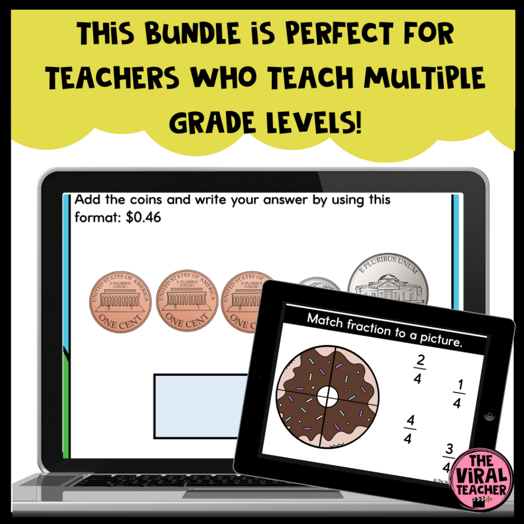 Earth Day Math Digital Escape Rooms for K - 2nd Grade on Google Slides ...