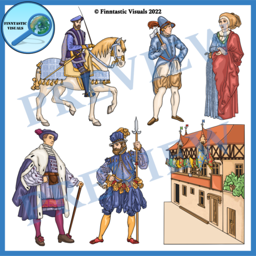 Renaissance and the Late Middle Ages Clip Art | Made By Teachers