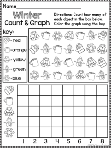 Winter Kindergarten Pack, No Prep, CCSS Aligned - Made By Teachers
