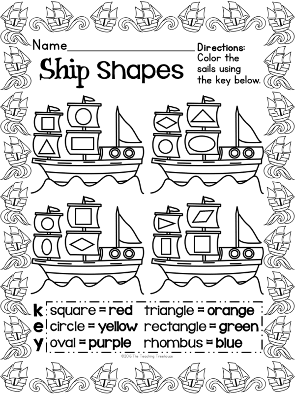 Thanksgiving Kindergarten Pack, No Prep, CCSS Aligned - Made By Teachers