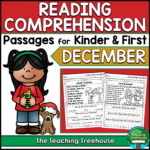 December Reading Comprehension Passages for Kindergarten and First ...