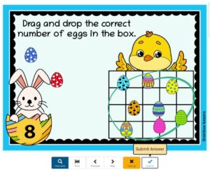 Easter Math Boom Cards | Easter Math Games | Easter Egg Math | Numbers ...