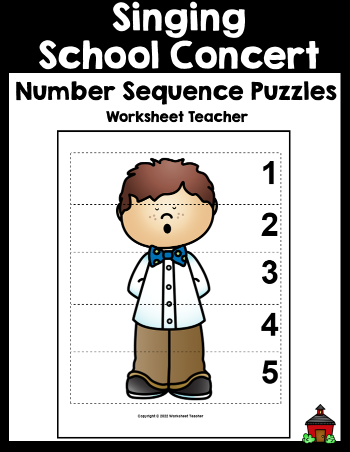10 Community Helpers Number Sequence Puzzles - Made By Teachers