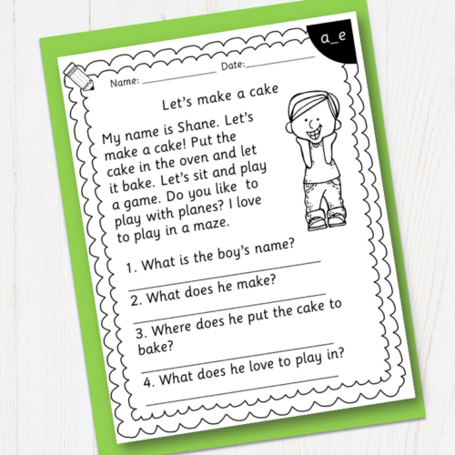 RWI Reading Comprehension for Set 3 phonics sounds | Made By Teachers