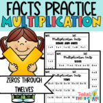 Multiplication Facts Fluency Practice Worksheets | Multiply 0 to 12 ...