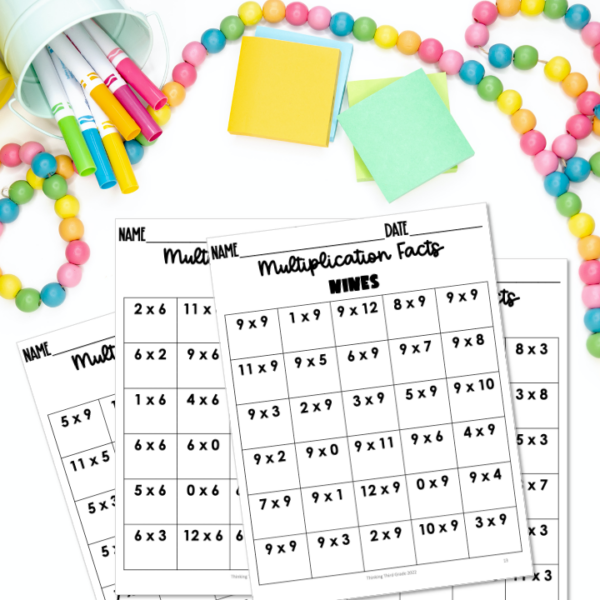 Multiplication Facts Fluency Practice Worksheets | Multiply 0 to 12 ...