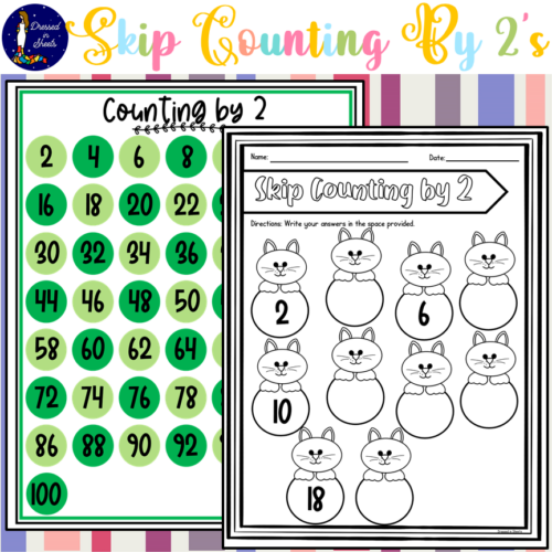 Skip Counting by 2's Worksheets - Made By Teachers