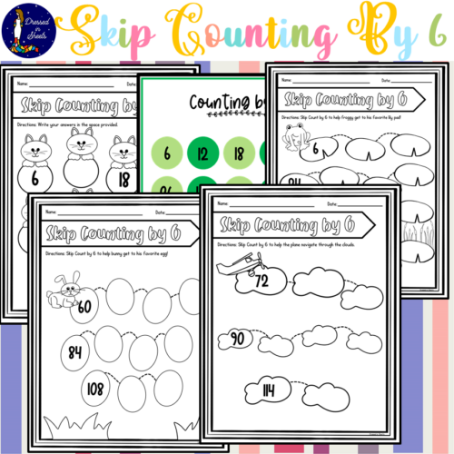 Skip Counting by 6 Worksheets | Made By Teachers