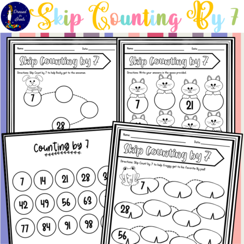 Skip Counting by 7 Worksheets - Made By Teachers