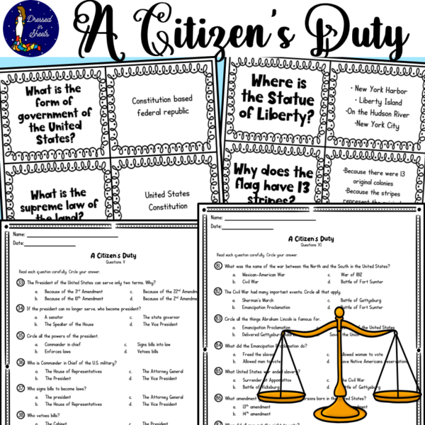 A Citizen's Duty Flashcards | Made By Teachers