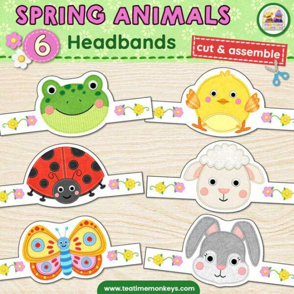 LADYBUG HEADBAND - Spring Craft | Made By Teachers