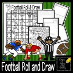 Football Roll and Draw Printable Art Game | Made By Teachers