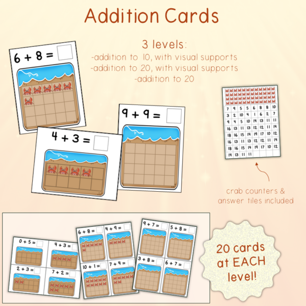 Summer Beach Task Boxes for July - Made By Teachers