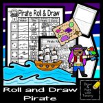 Pirate Roll and Draw Printable Art Game - Made By Teachers