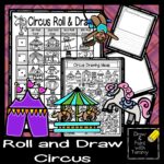 Circus Roll and Draw Printable Art Activity Game - Made By Teachers