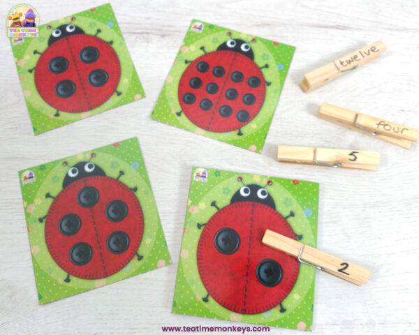 Ladybug Early Math Games & Activities Pack - 10 Games in 1! - Made By ...