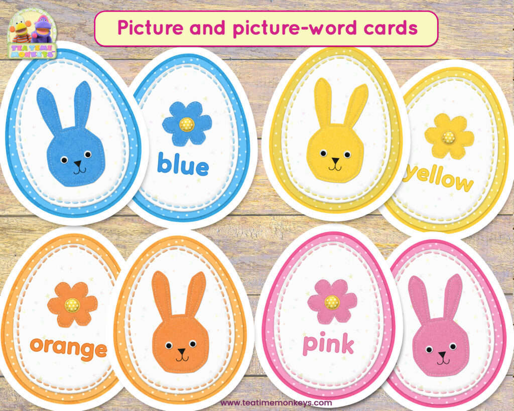 Spring Themed Easter Egg Matching Cards - BUNDLE | Made By Teachers