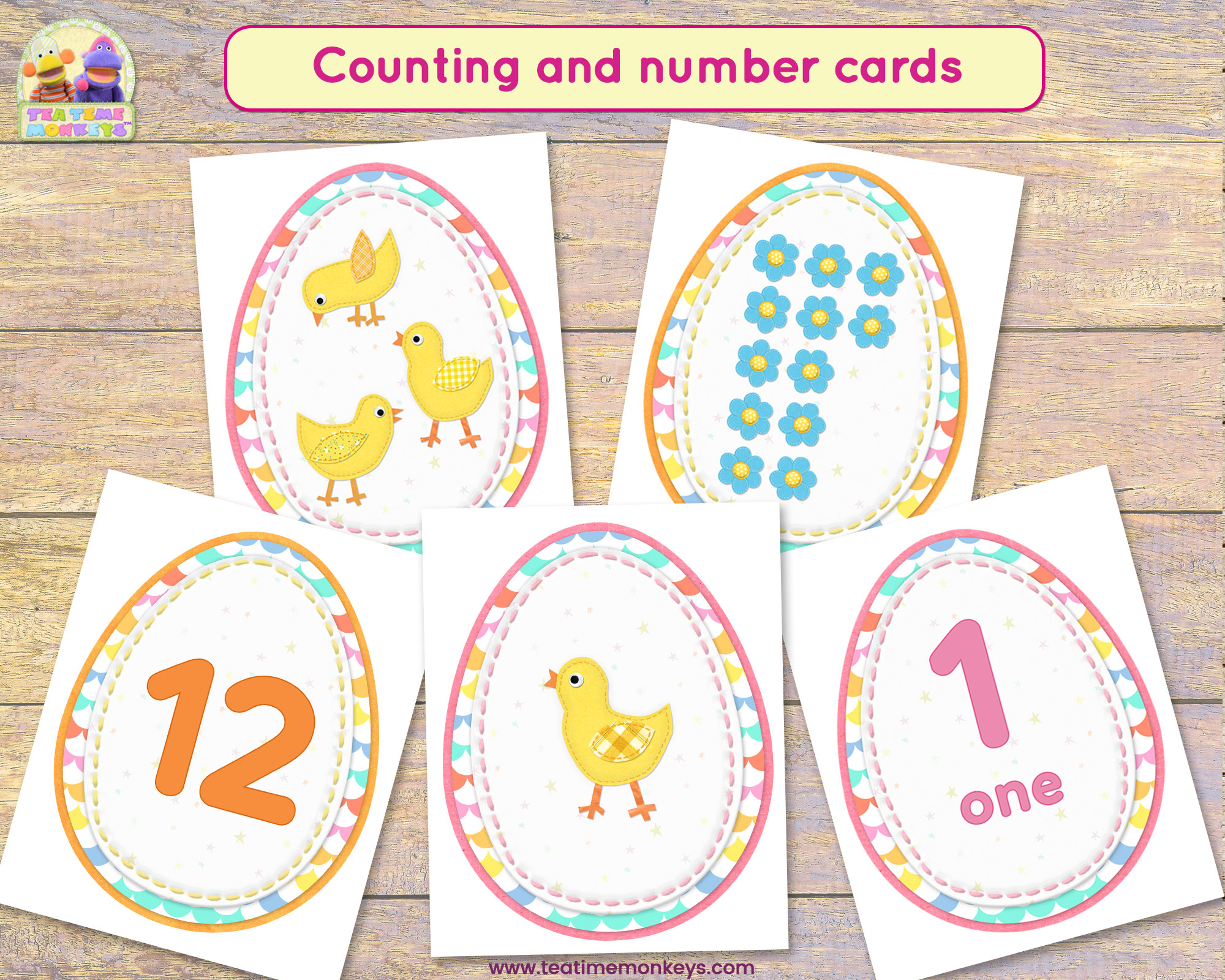 Spring Themed Easter Egg Matching Cards - BUNDLE | Made By Teachers