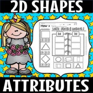 2D Shapes Attributes Worksheets - Made By Teachers
