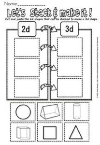 2D Shapes Attributes Worksheets - Made By Teachers