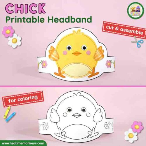 CHICK HEADBAND - Spring Craft - Made By Teachers
