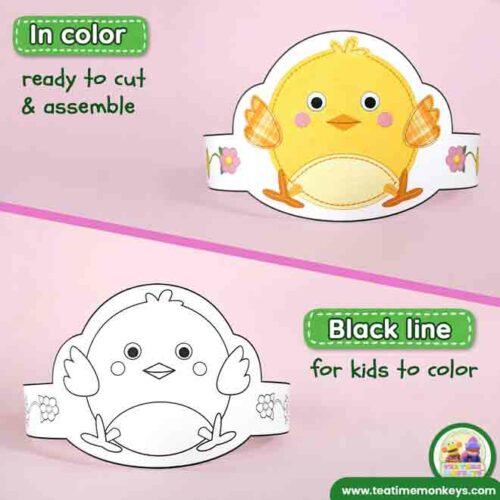 CHICK HEADBAND - Spring Craft | Made By Teachers