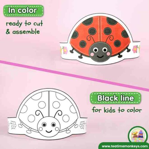 LADYBUG HEADBAND - Spring Craft | Made By Teachers