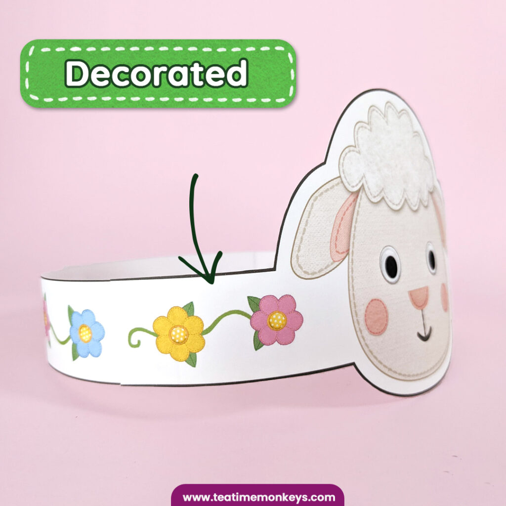 LAMB HEADBAND - Spring Craft - Made By Teachers