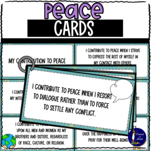 Peace Cards - Made By Teachers