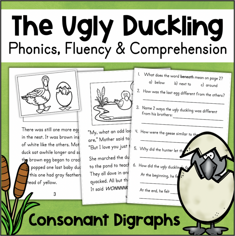 The Little Red Hen R-Controlled Vowels Decodable Reader & Worksheets ...